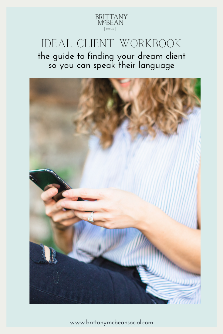 4 STEPS TO FIND YOUR IDEAL CLIENT + A FREE WORKBOOK – Brittany McBean